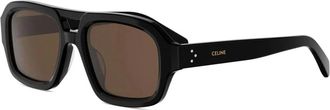 Celine 3 Dots Sonnenbrille - - Accessories - unisex - Schwarzk - 53 MM
