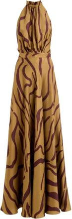 Raquel Diniz Femme, Robes, Brun, Taille: 34 FR Maxi Robes