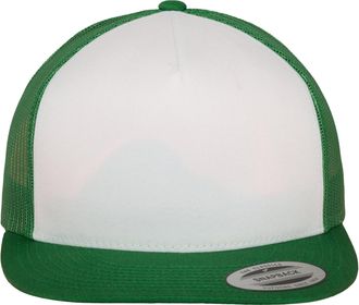 Flexfit Erwachsene M&uuml;tze Classic Trucker, Kelly/Wht, One Size, 6006W
