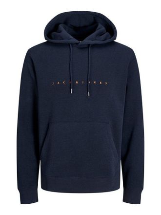 Jack & Jones Hoodie Star (1-tlg) langarm, Kapuze, Kordel, Bauschtasche