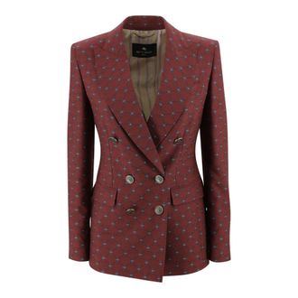 Etro Rote stilvolle Jacken f&uuml;r M&auml;nner - - Jackets - Damen - Rot - M