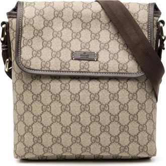 Gucci 2000-2015 GG Supreme crossbody bag - Braun