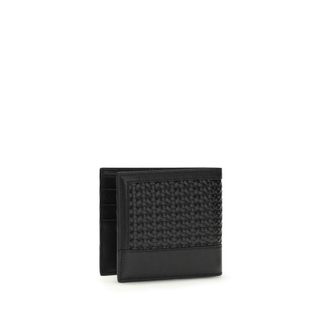 Dolce & Gabbana Mens Black Calf Leather Bos Taurus Wallet