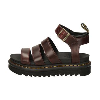 Dr. Martens Blaire Lederriemensandalen - - Shoes - Damen - Braun - 40 EU