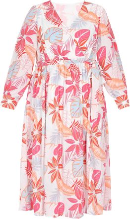 Usha Kleid in gro&szlig;en Gr&ouml;&szlig;en Frauen mehrfarbig