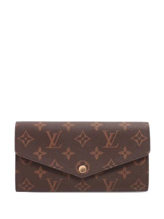 Louis Vuitton portefeuille continental Sarah (2021-2025) - Marron