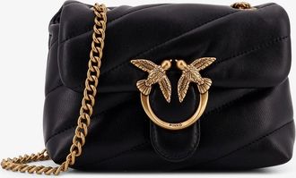 Pinko Baby Love Puff leather crossbody bag - PINKO - gender_Woman