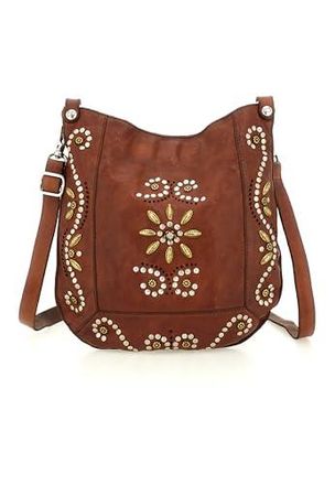 Campomaggi Sac à Bandoulière Siena COGNAC