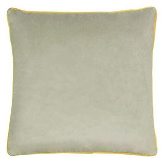 Riva Paoletti Meridian 55X55 C/C, Polyester, Dove Silber/Cylon Gelb, 55x55cm