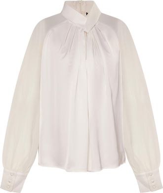 Faina Bluse Damen weiss