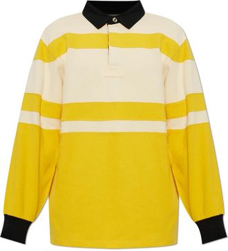 Entire studios Langarm Poloshirt - - Tops - Herren - Gelb - XL