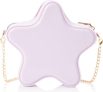 Felipa Womens Damen Star Schulranzen Umhängetasche, Flieder