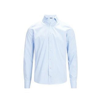 van Laack Chemise ray&eacute;e slim en coton