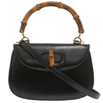Gucci Pre-owned Cuir sacs-gucci - Femme - Pre-owned - Noir - Taille: ONE Size