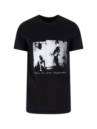 Rick Owens T-Shirt Temple Of Love