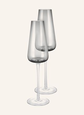 Blomus Blomus 2er-Set Sektgl&auml;ser Belo grau