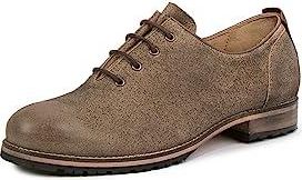 Stockerpoint Chaussures Oxford Caruso pour Homme, Noix mouchet&eacute;e, 43 EU