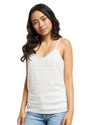 Only Débardeur Onlpatricia Singlet JRS pour Femme, Blanc., M