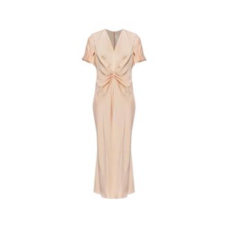 Victoria Beckham Femme, Robes, Rose, Taille: 40 FR Eve Midi Dress