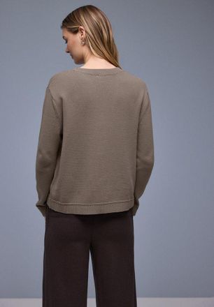 Street One Strickpullover mit Rundhals