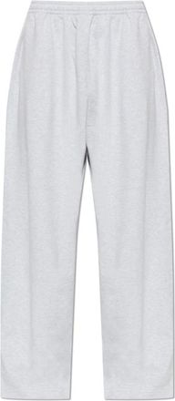 Acne Studios Homme, Pantalons, Gris, Taille: XL Fleece Logo Pantalons de surv&ecirc;tement