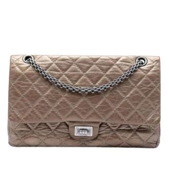 Chanel Pre-owned Quilted Double Flap Shoulder Bag - - Pre-owned - Damen - Braun - ONE SIZE