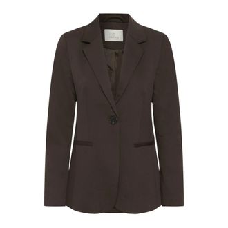 Kaffe Blazers - Femme - Vestes - Brun - Taille: 38 FR