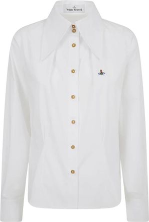 Vivienne Westwood Femme, Blouses et Chemises, Blanc, Taille: 34 FR Chemises