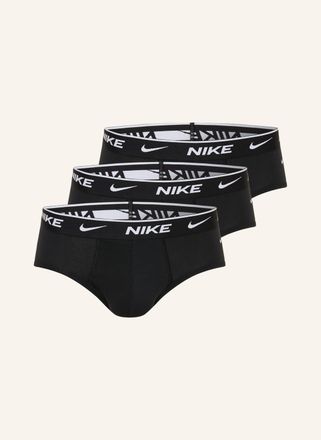 Nike 3er-Pack Slips Essential Cotton Stretch schwarz