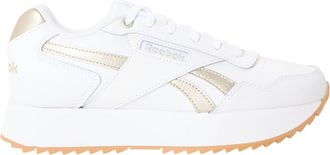 Reebok Glide Ripple Sneaker f&uuml;r Damen, Netzmaterial, Flach (Wei&szlig;/Sand)