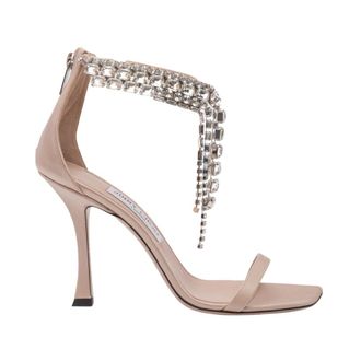 Jimmy Choo London Femme, Chaussures, Rose, Taille: 38 EU Verity Sandal 100