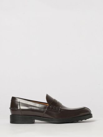 Tod's Mocassins Penny en cuir de veau lisse avec logo T Timeless emboss&eacute;