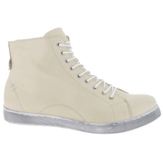Andrea Conti Damen High Top Sneaker, Off White, 39 EU