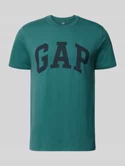 GAP T-Shirt mit Logo und Rundhalsausschnitt