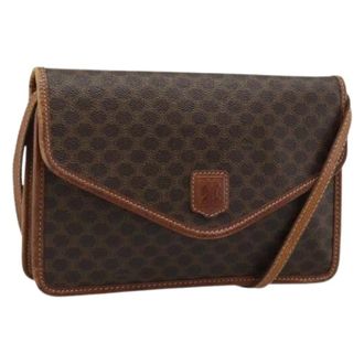 Celine Sac bandouli&egrave;re vintage doccasion - Femme - Pre-owned - Brun - Taille: ONE Size