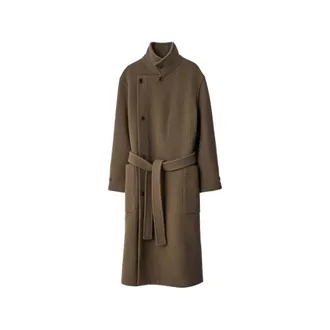 Christophe Lemaire Femme, Manteaux, Brun, Taille: 40 FR Manteau portefeuille