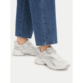 Calvin Klein Sneakers Calvin Klein Hike Run Ckstripe Mesh Met HW0HW03140 Wei&szlig;