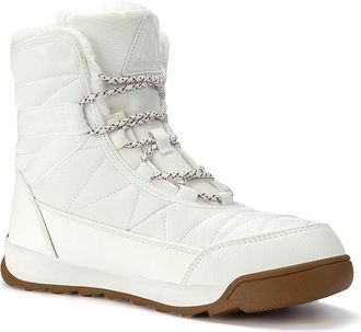 Mishansha Winterschuhe Damen Gef&uuml;ttert Schneestiefel Warm Frauen Winterschuhe Outdoor Rutschfest Winter Boots Wei&szlig; 40 EU