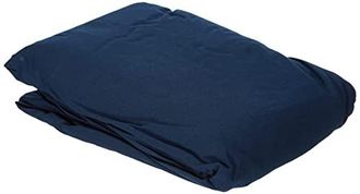 Amazon Basics Drap-housse en microfibre Bleu marine 90 x 200 x 30 cm