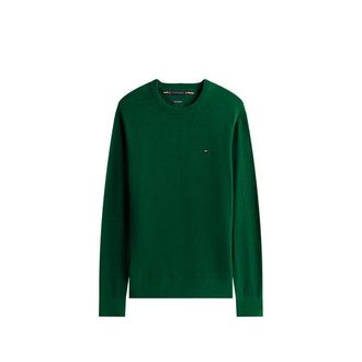 Tommy Hilfiger Pull col rond en coton et cachemire