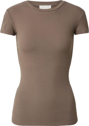 LeGer By Lena Gercke Cindy T-Shirt Damen Zeitloses Basic Kurzarmshirt Bequeme Passform