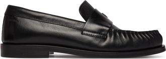 Calvin Klein Slipper Calvin Klein Round Loafer Lth HW0HW03031 Schwarz