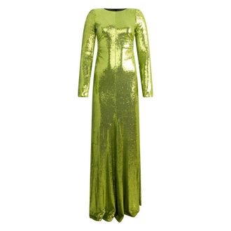 Philosophy di Lorenzo Serafini Langes Abendkleid - - Dresses - Damen - Gr&uuml;n - M
