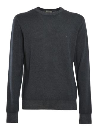 Etro Pull Col Rond - Bleu