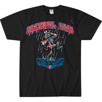 Liquid Blue Herren Grateful Dead Good Ol Glory Short Sleeve T-Shirt, Schwarz, Mittel