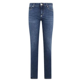 Philipp Plein Femme, Jeans, Bleu, Taille: W28 Super Stretch Jeggings Basic