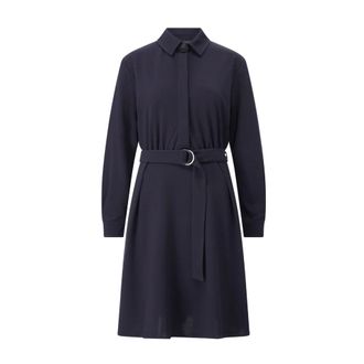 Max Mara Femme, Robes, Bleu, Taille: 44 FR Shirt Robes