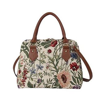 SIGNARE Tapisserie Sacs &agrave; main Sac &agrave; bandouli&egrave;re et sacs &agrave; bandouli&egrave;re pour femme, Jardin du matin, Taille unique