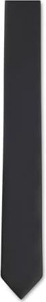 HUGO BOSS Hommes Tie cm 6 Cravate unie en soie m&eacute;lang&eacute;e