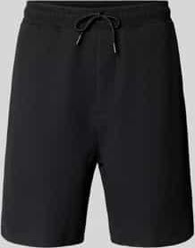 Review Shorts in Plissee-Optik mit elastischem Bund